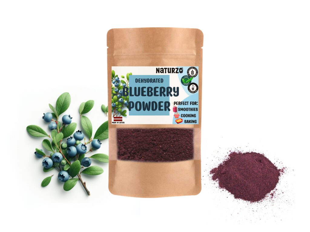 Dried Blueberry powder • naturzo.com